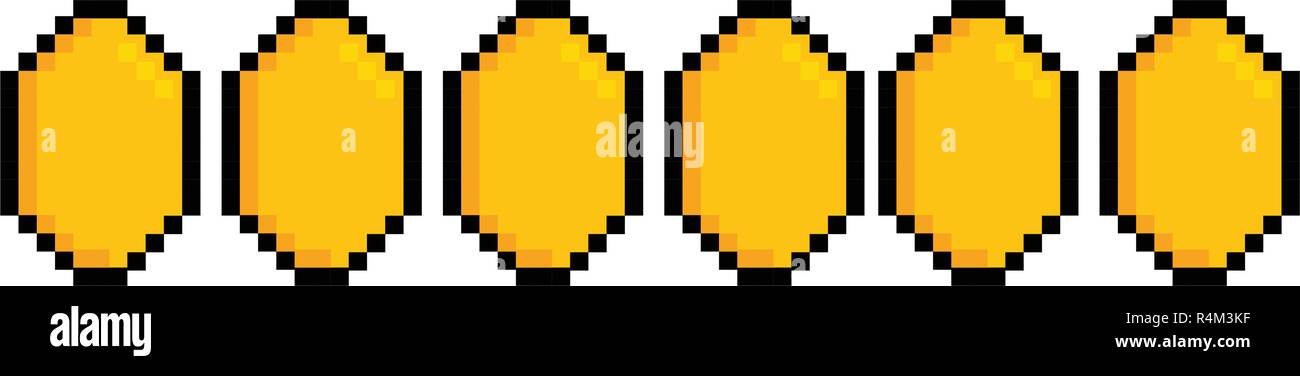 Loading Pixel Videogame Stock Vector Image & Art - Alamy