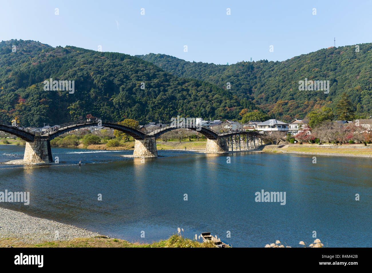 Kintai bridge in Japan Stock Photo - Alamy