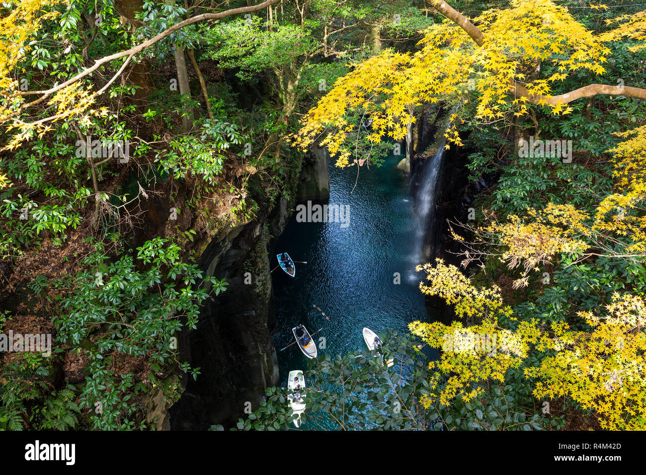 Takachiho gorge at Miyazaki Stock Photo - Alamy