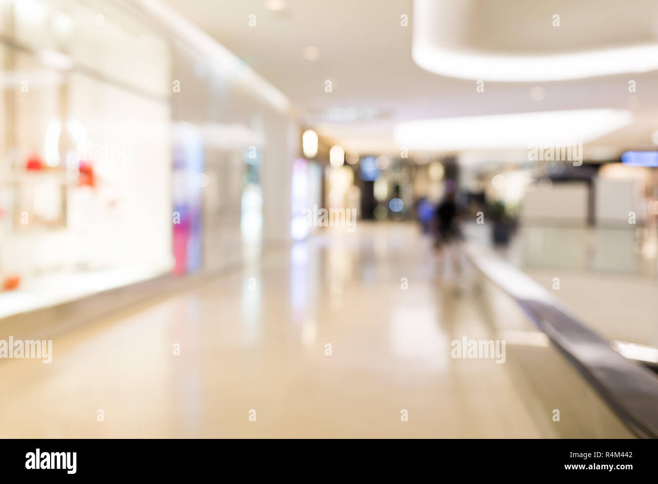 Blur store with bokeh background Stock Photo - Alamy