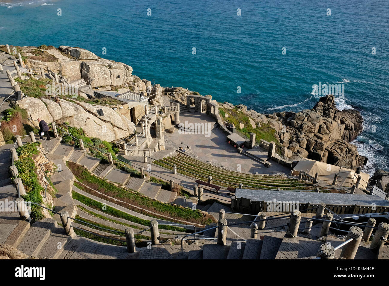 Minack Theatre, Porthcurno, Cornwall, UK Stock Photo - Alamy