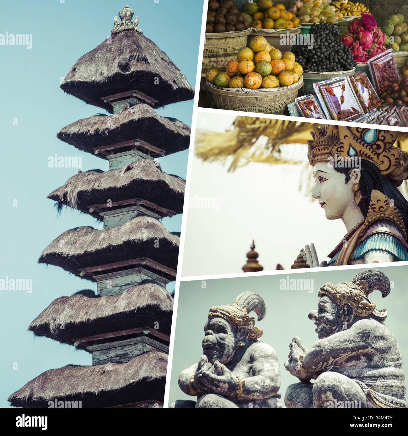 Collage of Bali (Indonesia) images - travel background (my photos Stock ...