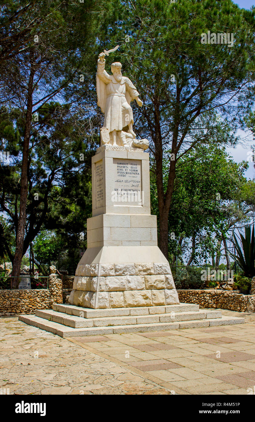 5 May 2018 A statue of the ancient Elijah Bible prophet Elijah erected ...