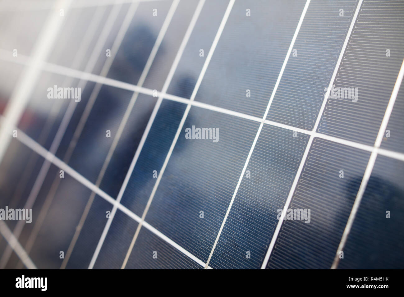 Cells of a solar panel Stock Photo - Alamy