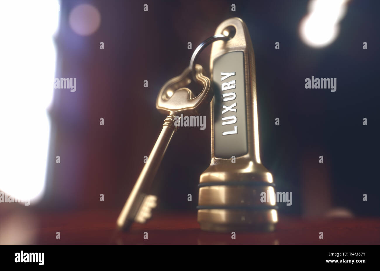 Luxury Hotel Key Stock Photo - Alamy