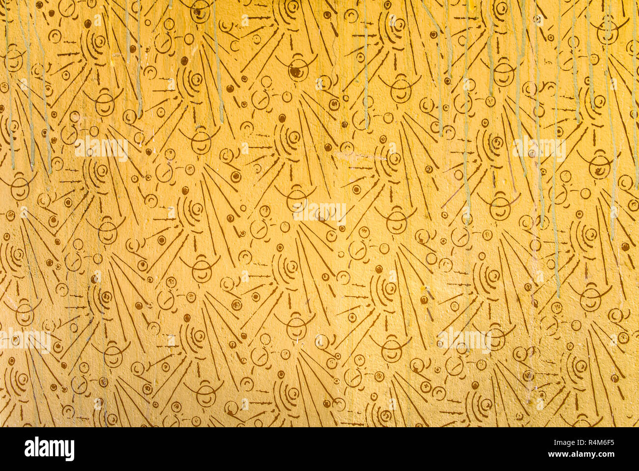 Old wall texture with pattern, retro background, 80s style Stock Photo ...