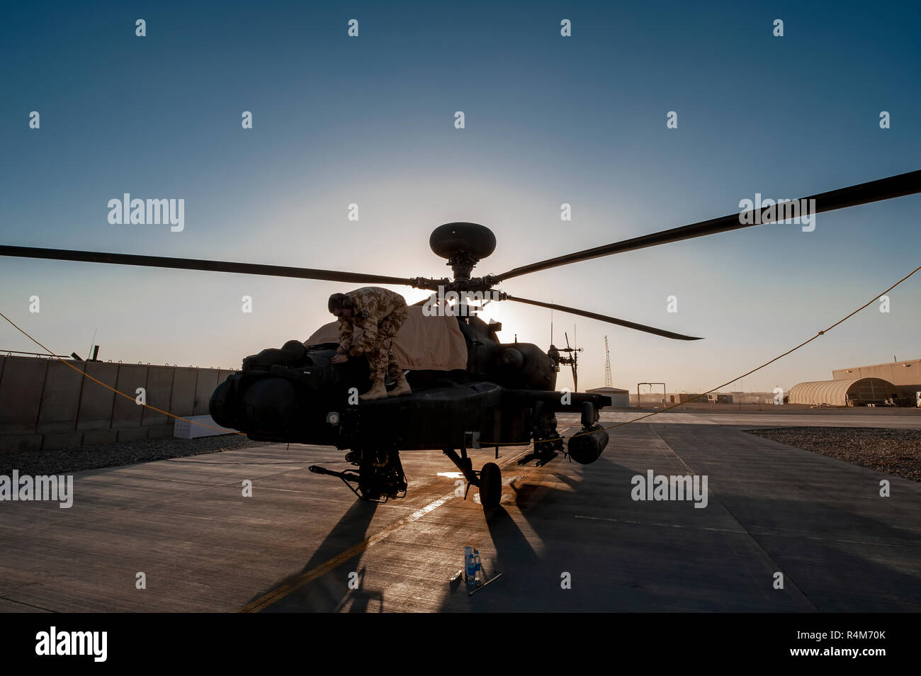 Bastion, Helmand/Afghanistan -Circa 2010 : AH 64 Longbow Apache attack ...