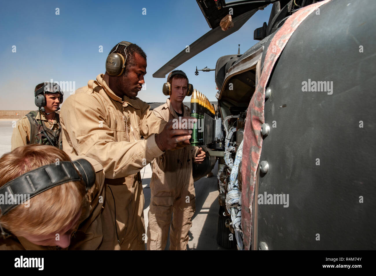 Bastion, Helmand/Afghanistan -Circa 2010 : AH 64 Longbow Apache attack ...