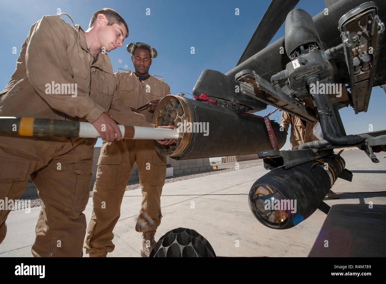 Bastion, Helmand/Afghanistan -Circa 2010 : AH 64 Longbow Apache attack ...