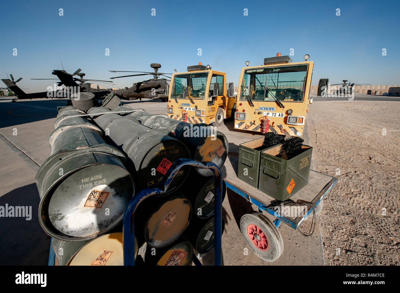 Bastion, Helmand/Afghanistan -Circa 2010 : AH 64 Longbow Apache attack ...