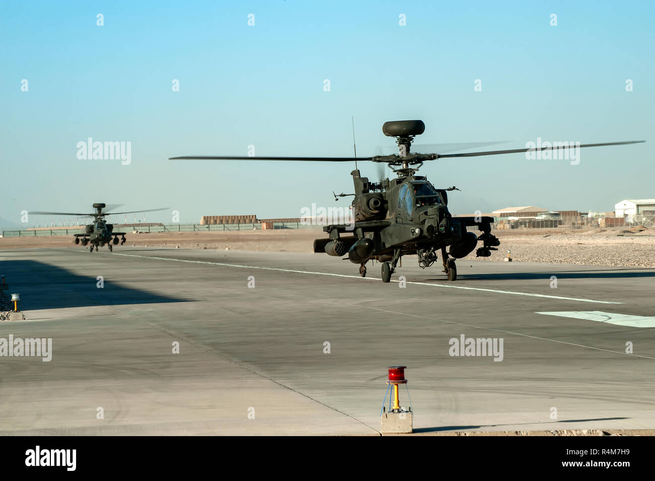 Bastion, Helmand/Afghanistan -Circa 2010 : AH 64 Longbow Apache attack ...