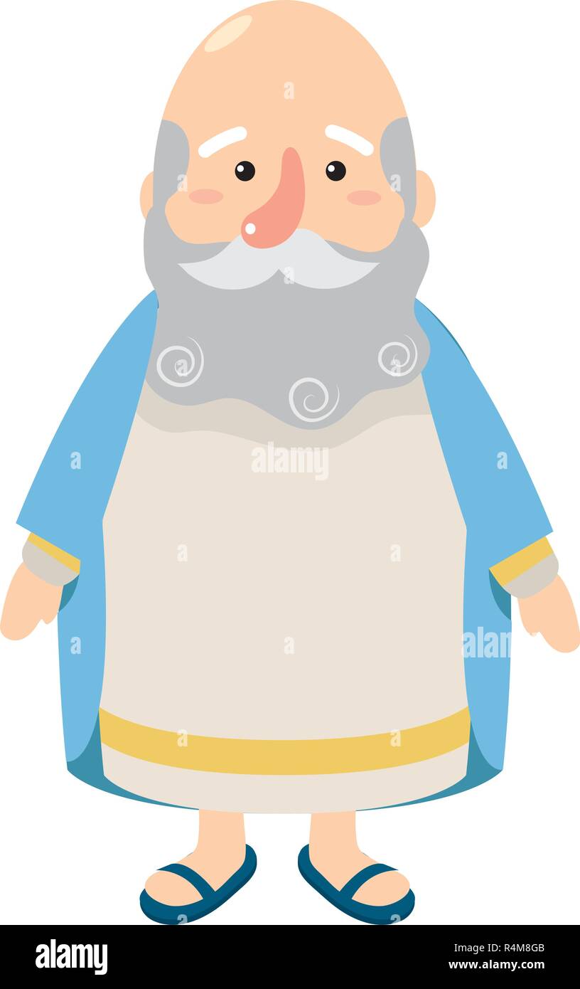 christmas nativity scene wise man body cartoon vector illustration ...