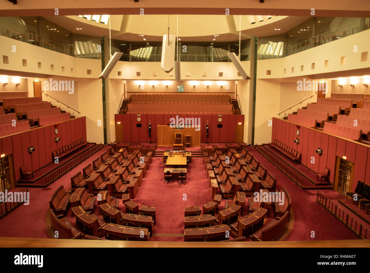 Inside parliament house canberra australia hi-res stock photography and ...