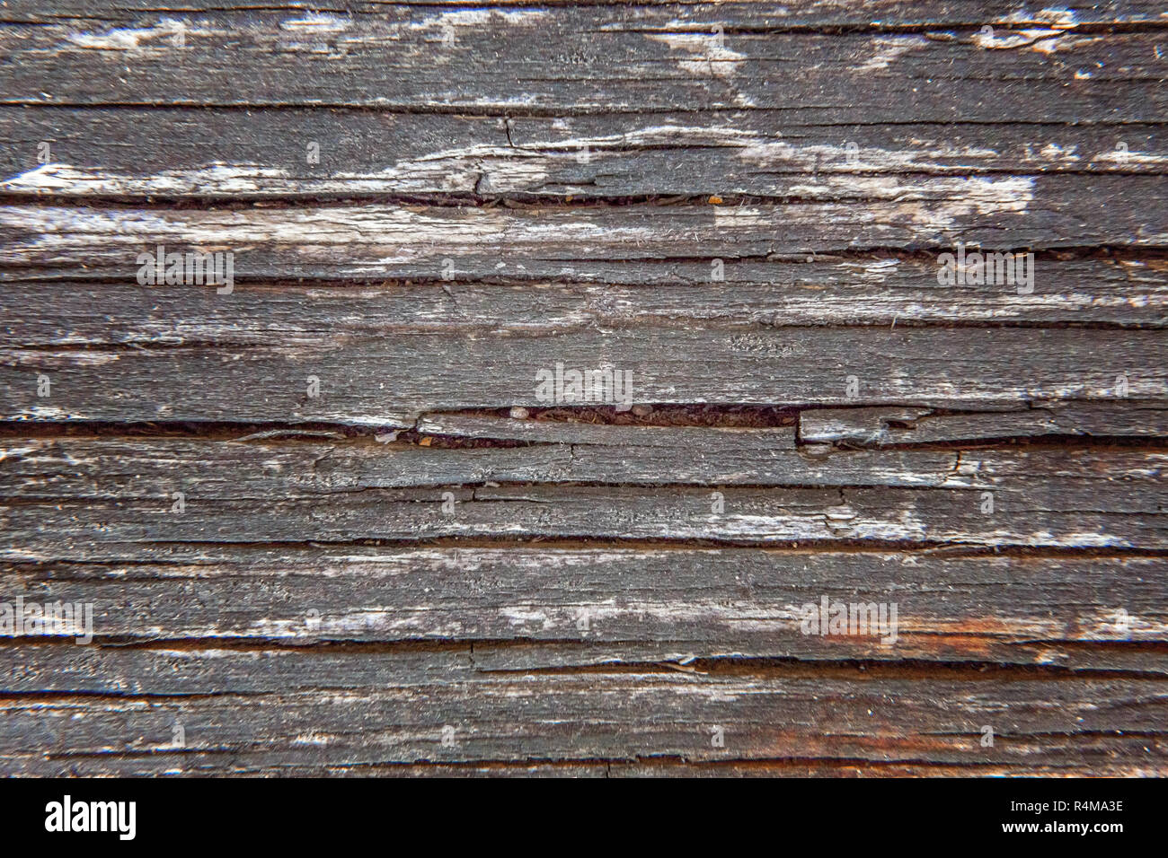 Simple eco rustic old vintage wooden desk texture. Close up of wall ...