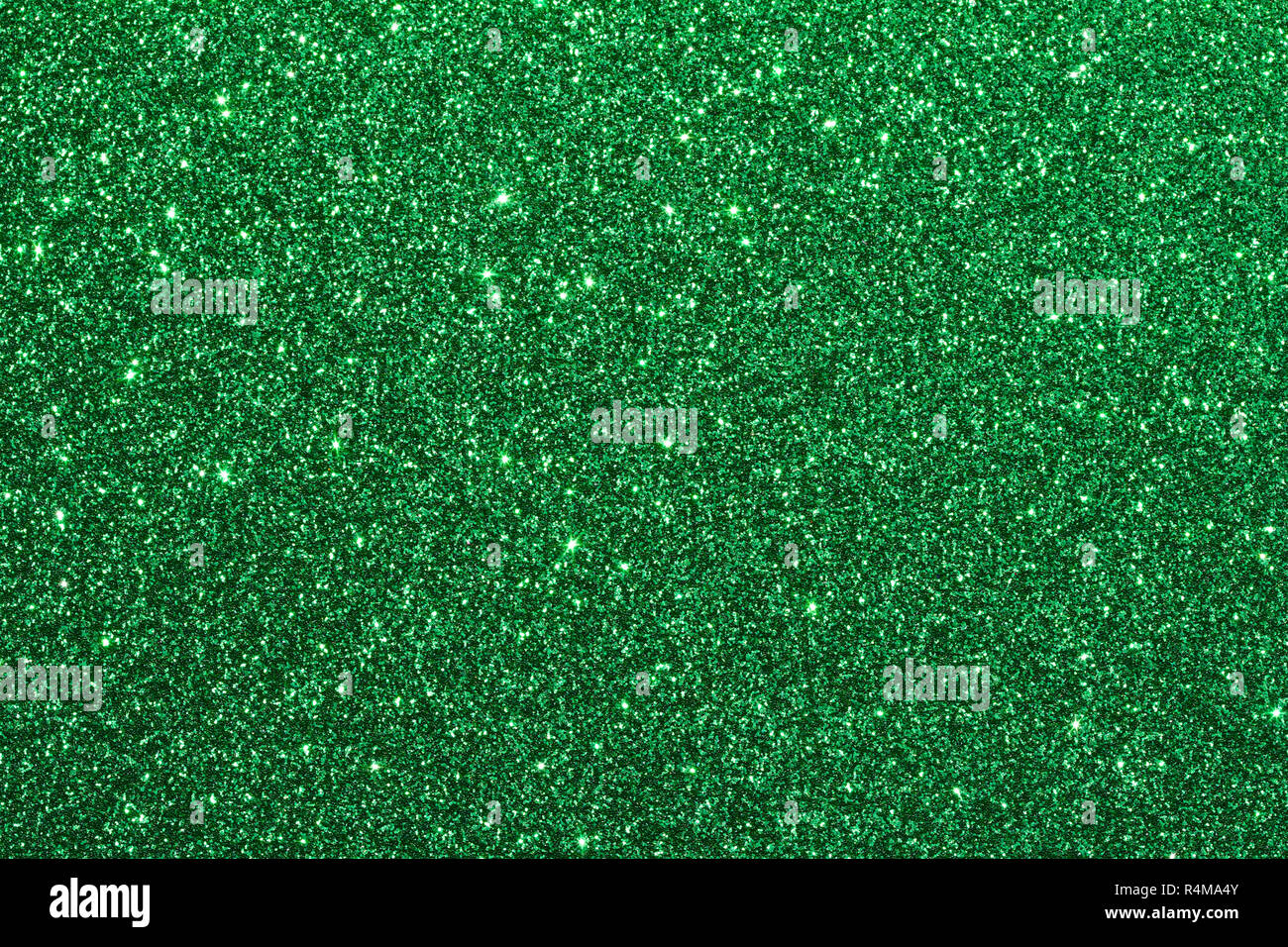 Macro abstract of sparkling green glitter background Stock Photo - Alamy