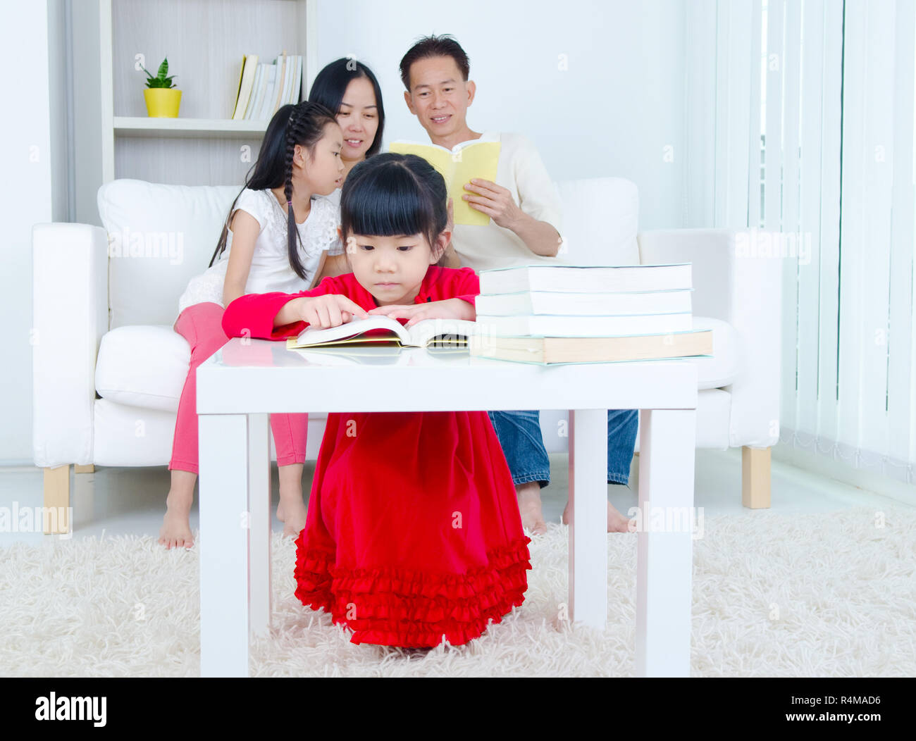 Asian dad study hi-res stock photography and images - Alamy