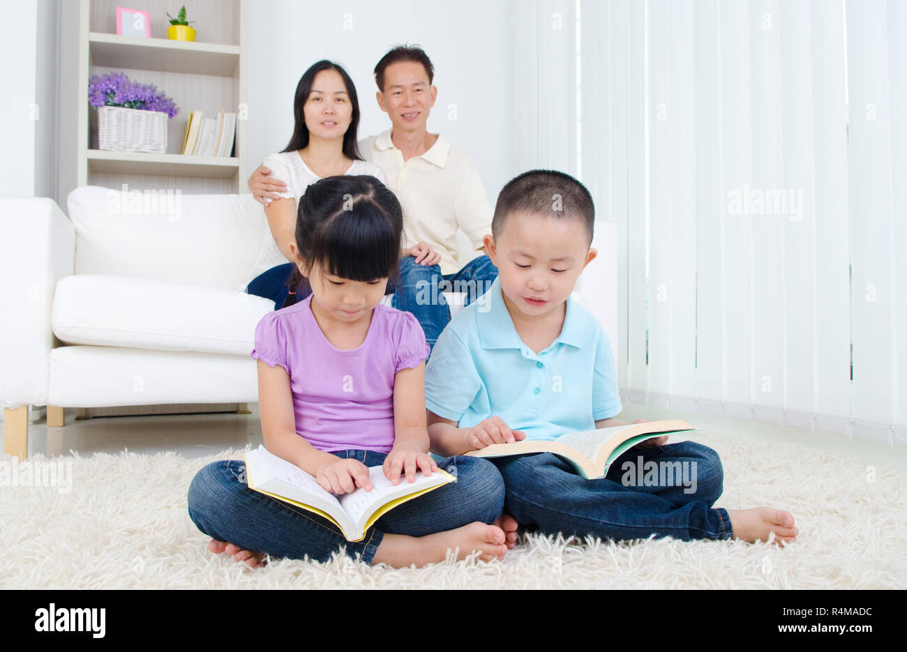 Asian dad study hi-res stock photography and images - Alamy