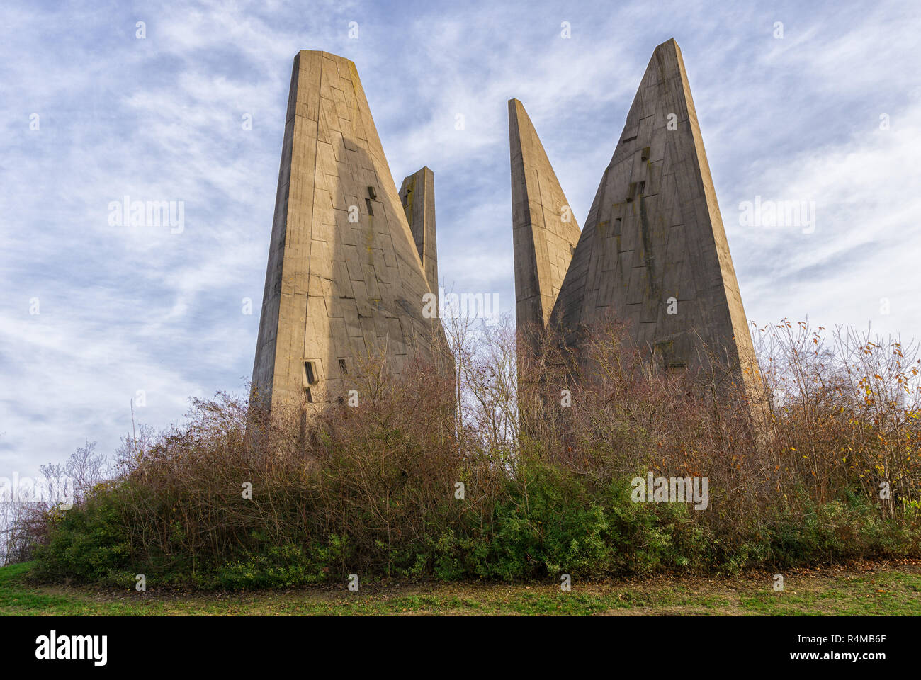 FRIEDLAND, GERMANY - November 27.2018: Friedland memorial (Friedland ...
