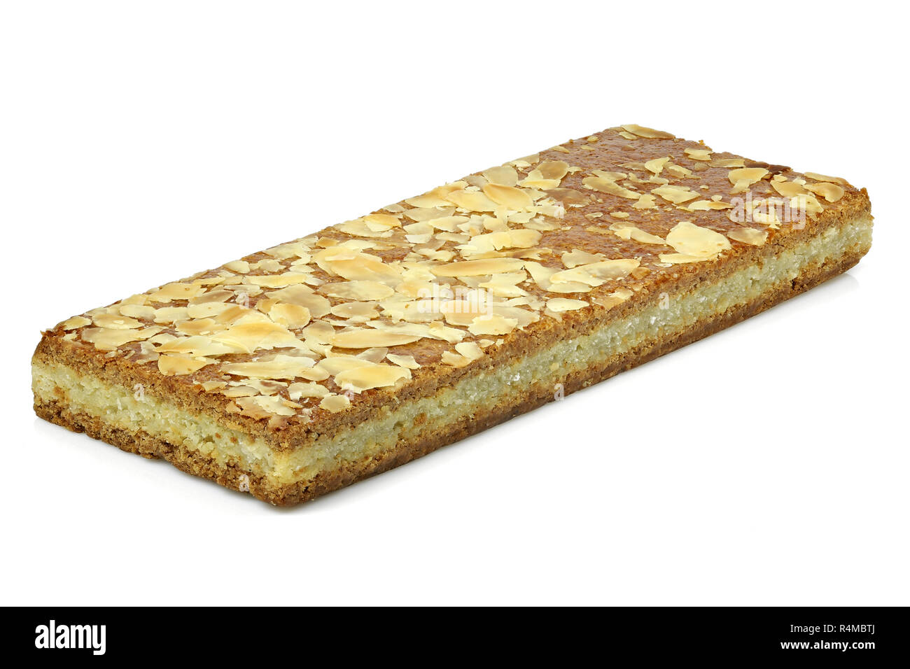 Dutch filled spiced biscuit isolated on white background Stock Photo ...