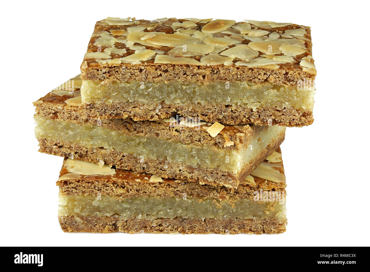 Dutch filled spiced biscuit isolated on white background Stock Photo ...