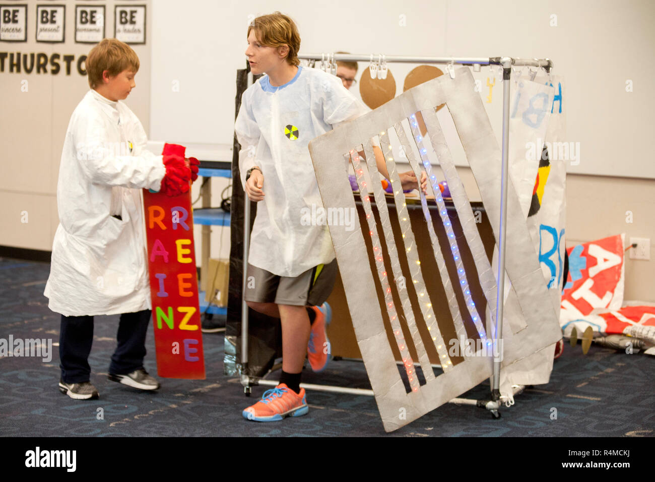 Laguna Beach, CA, middle school boys demonstrate "Unlikely Attraction ...