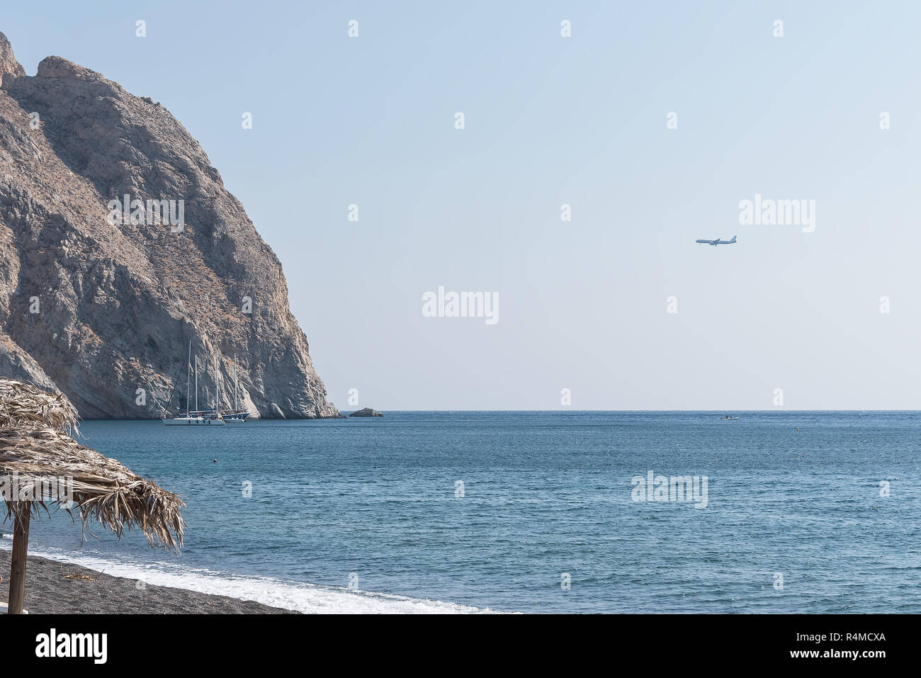 Perissa village hi-res stock photography and images - Alamy
