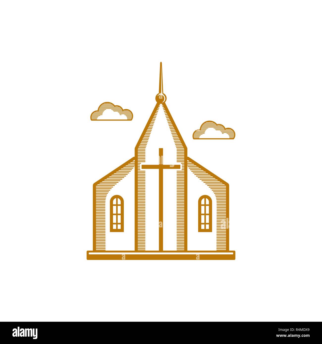 Church logo. Christian symbols. The Church of Jesus Christ Stock Vector ...