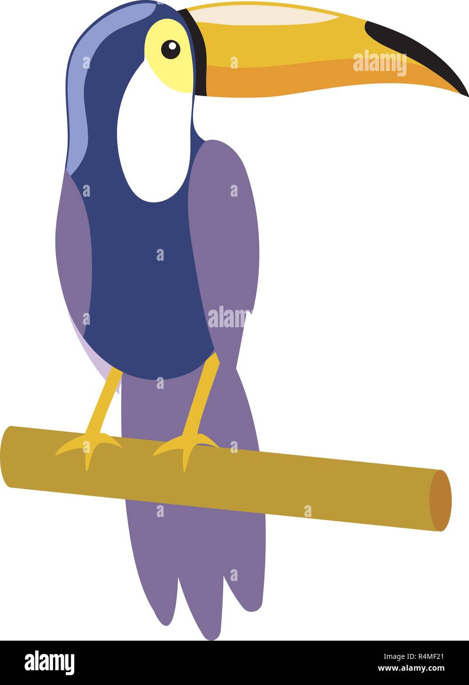 cute tucano cartoon vector illustration graphic design Stock Vector ...