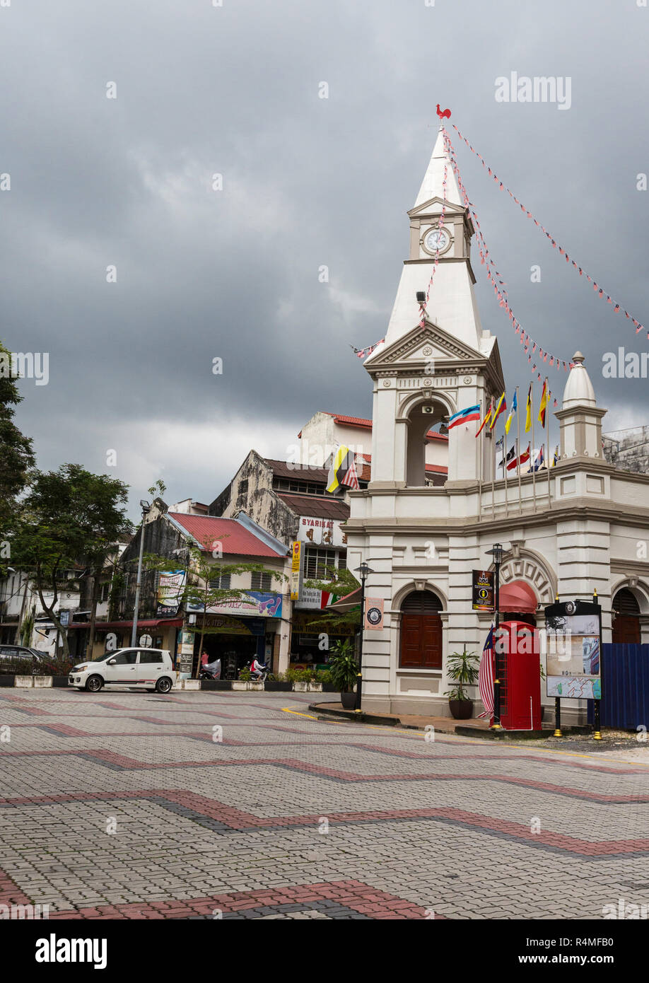 Old Clock Tower, Taiping, Malaysia Stock Photo - Alamy