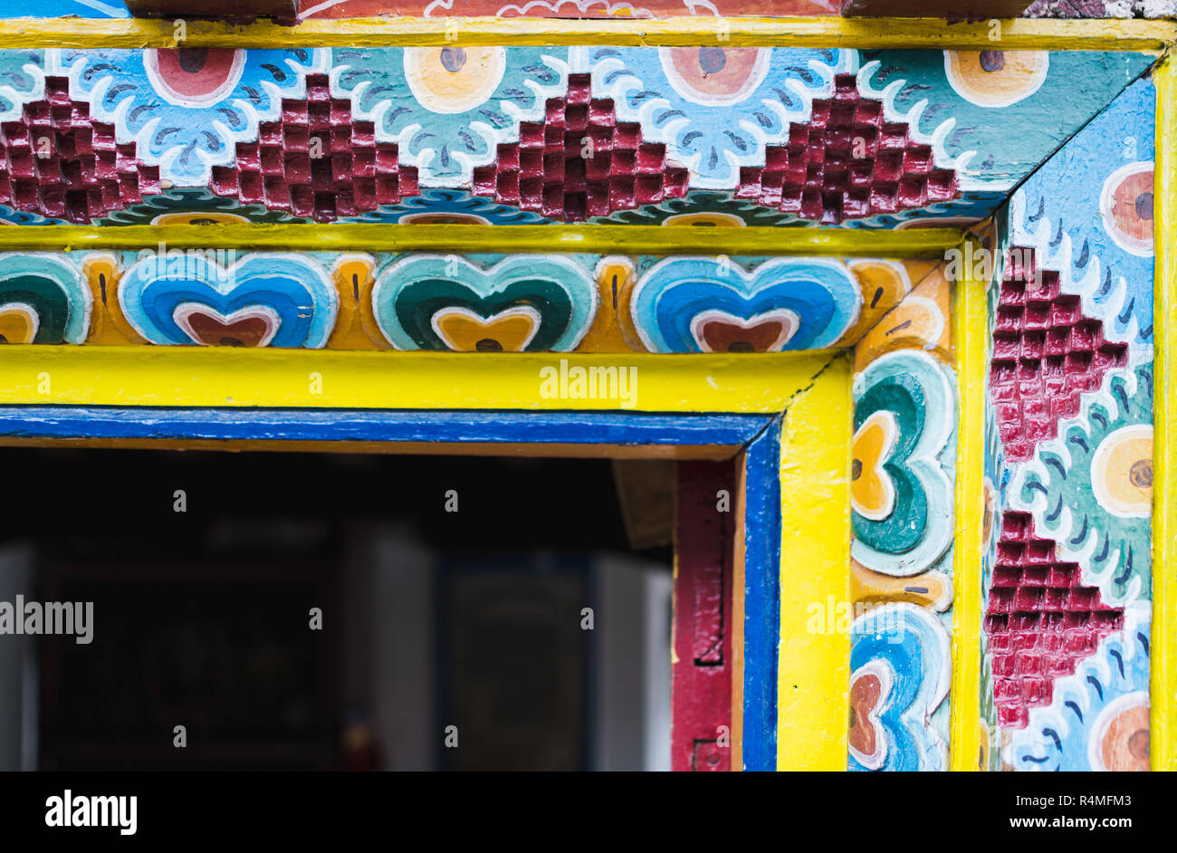 Nepali wood work hi-res stock photography and images - Alamy