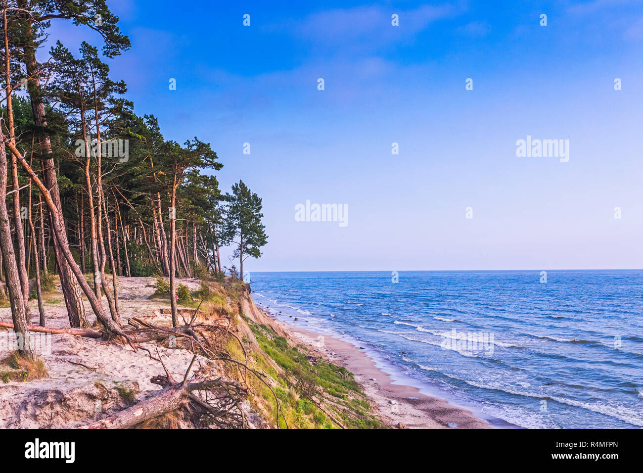 Dutch hat Olando kepure beach close to Karkle, Klaipeda, Lithuania ...