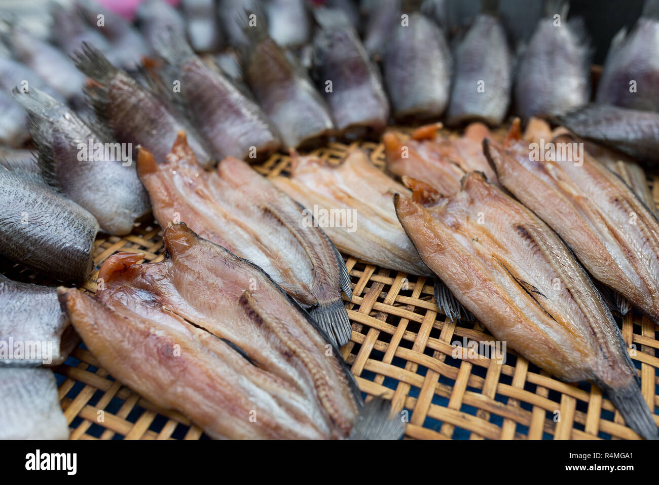 Dried food stall wet market hi-res stock photography and images - Alamy