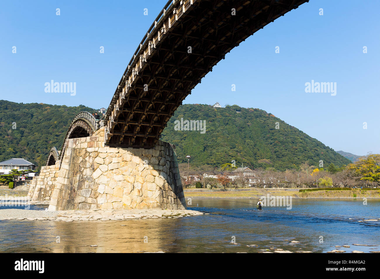 Japanese Traditional Kintai Bridge Stock Photo - Alamy