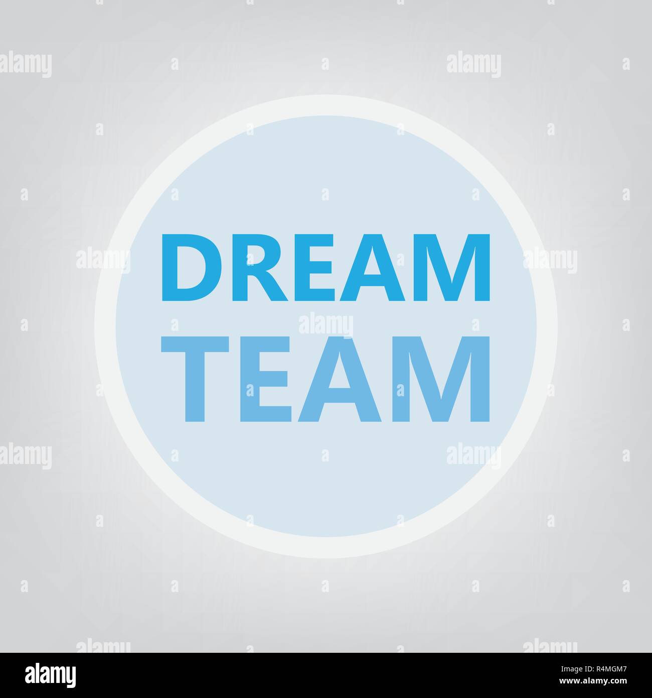 The dream team Stock Vector Images - Alamy