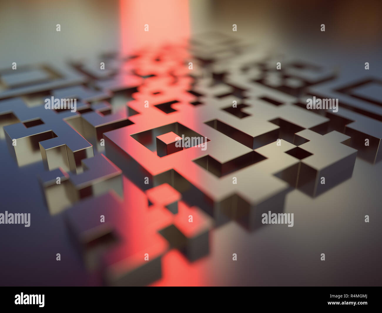 Quick Response Code Stock Photo - Alamy