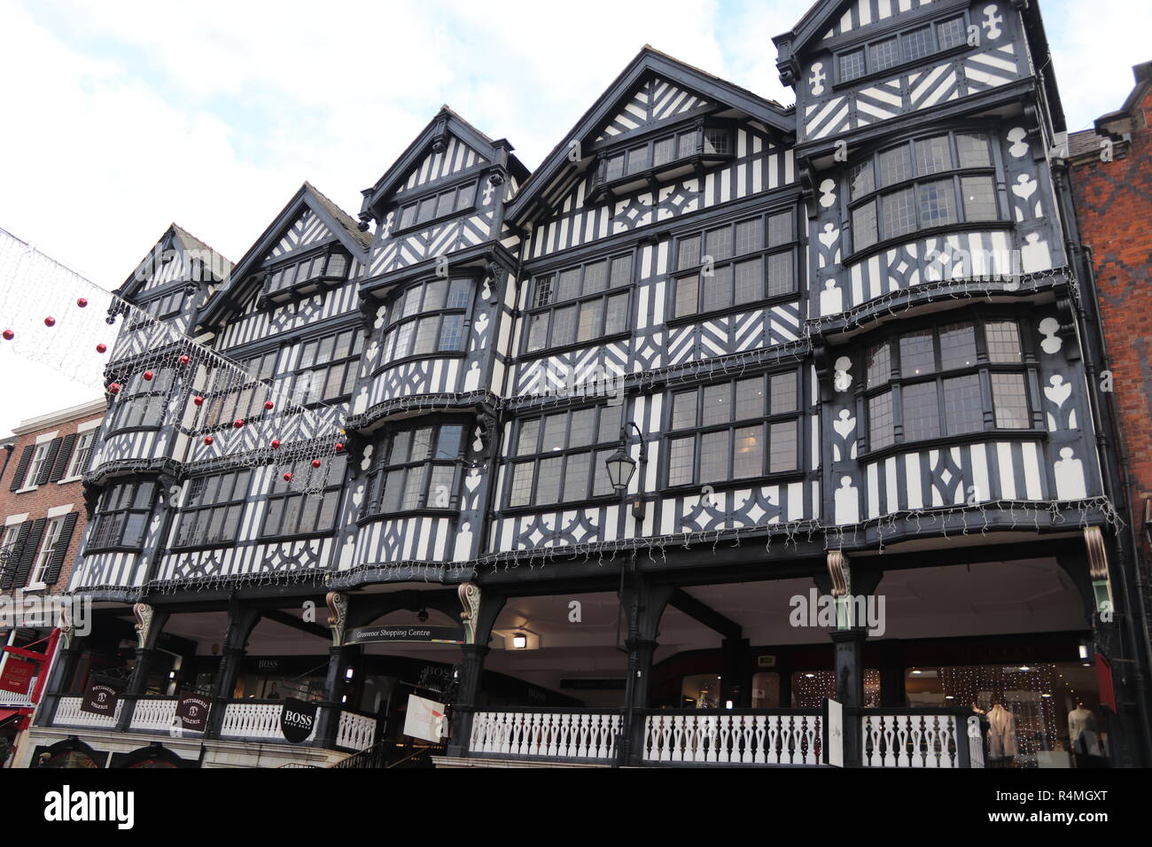 Christmas Market, Chester UK Stock Photo - Alamy