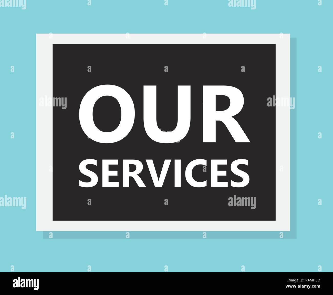 our services concept- vector illustration Stock Vector Image & Art - Alamy