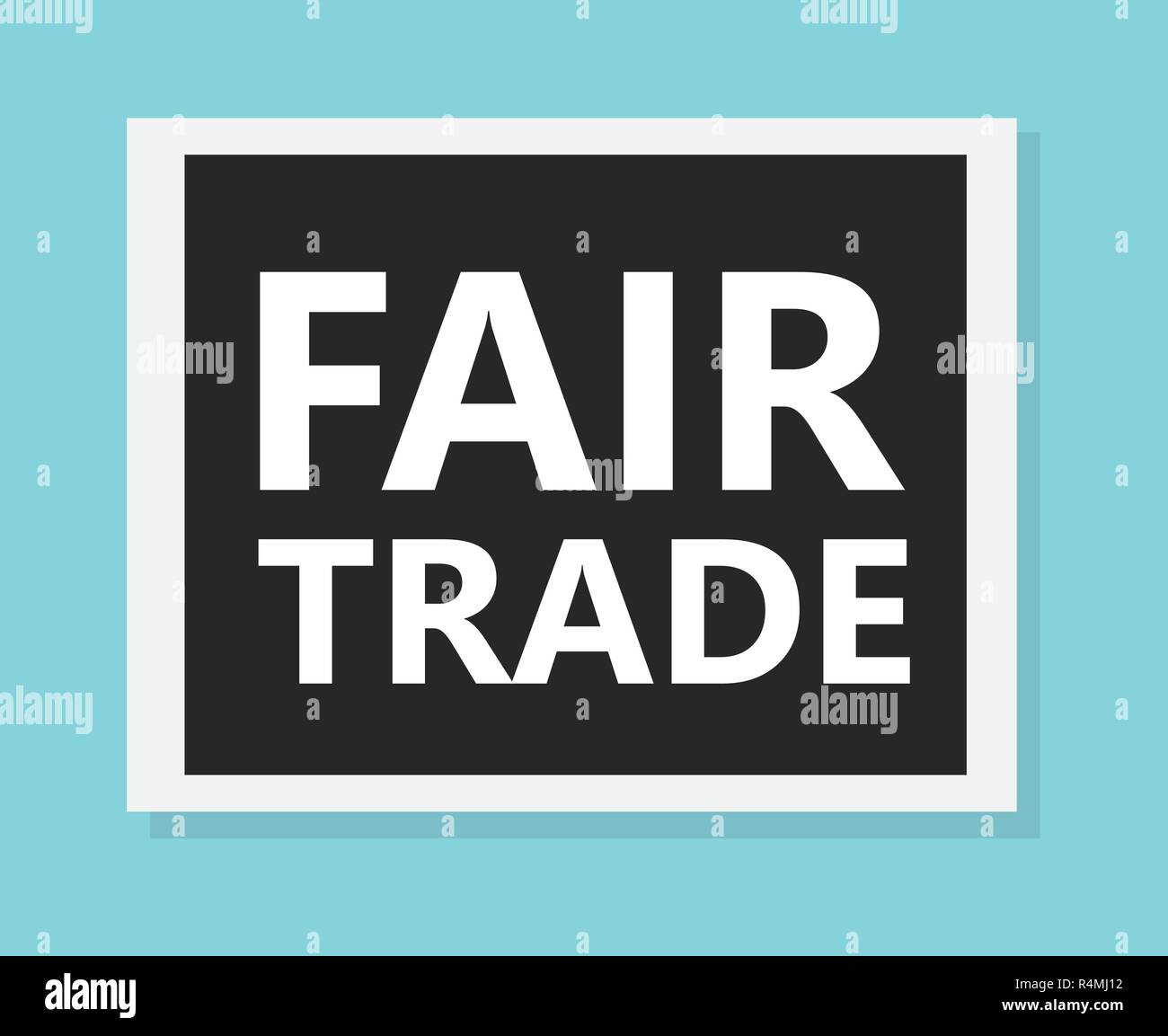 fair trade concept- vector illustration Stock Vector Image & Art - Alamy