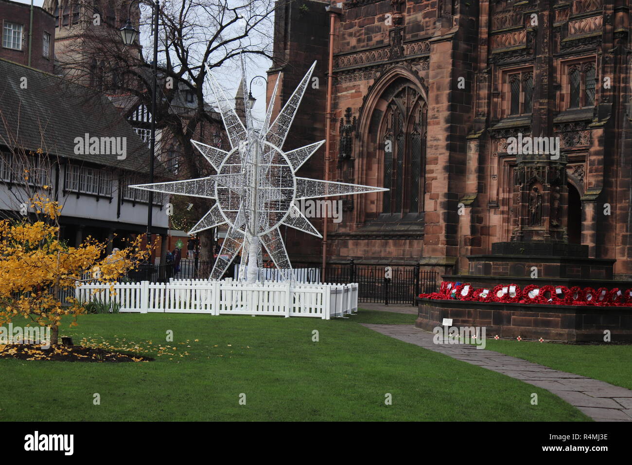 Christmas Market, Chester UK Stock Photo - Alamy