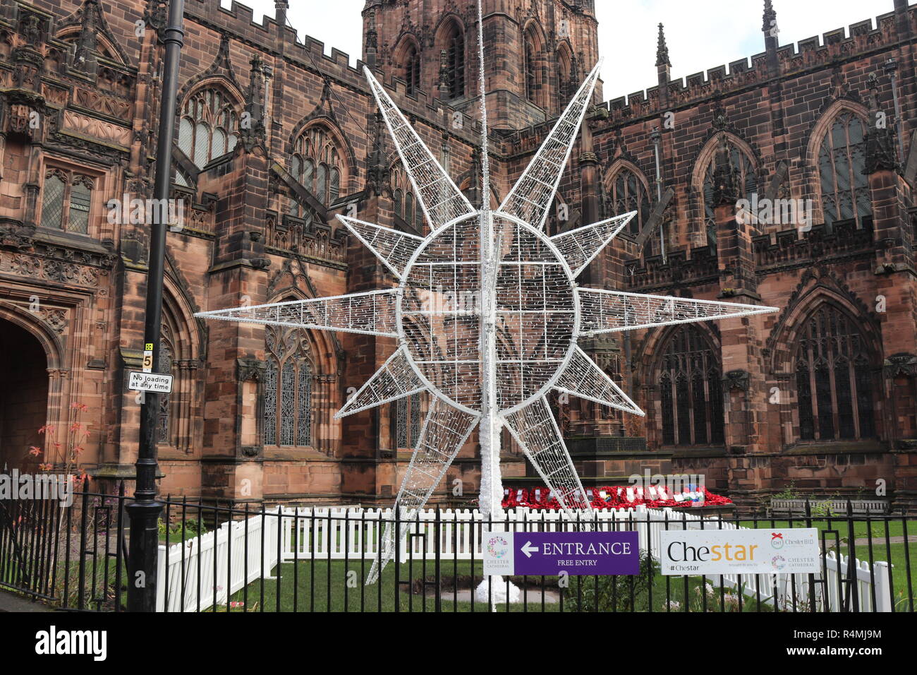 Christmas Market, Chester UK Stock Photo - Alamy