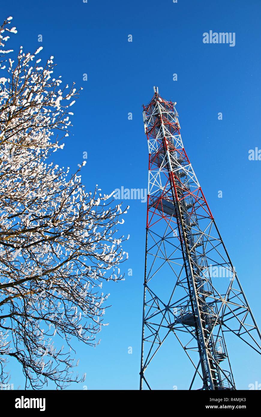 Gsm tower hi-res stock photography and images - Alamy