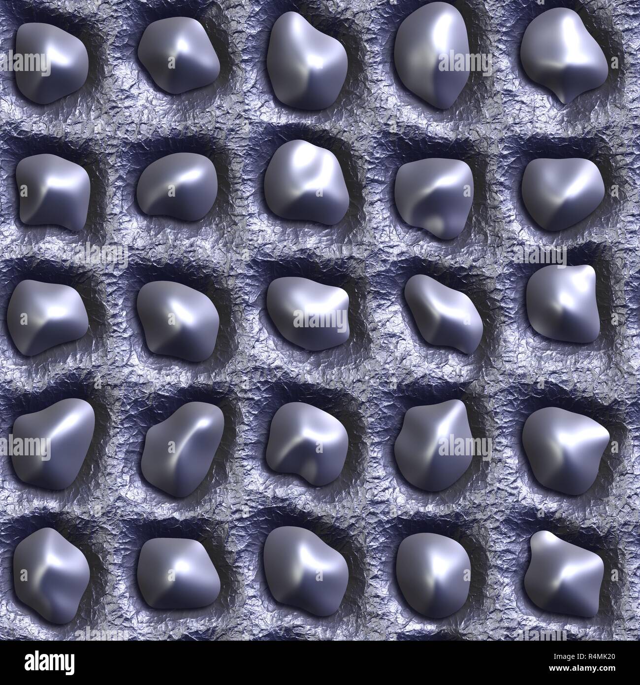 Silver metallic motif hi-res stock photography and images - Alamy