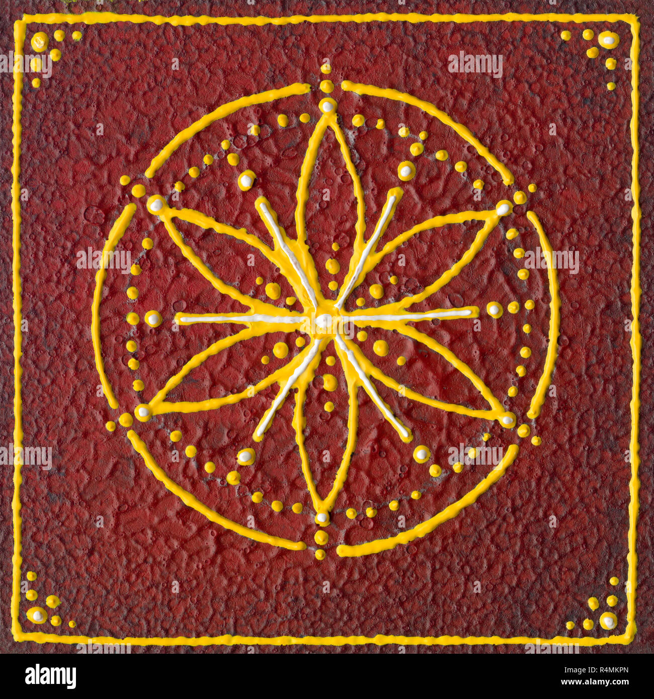 Muladhara root chakra Stock Photo - Alamy