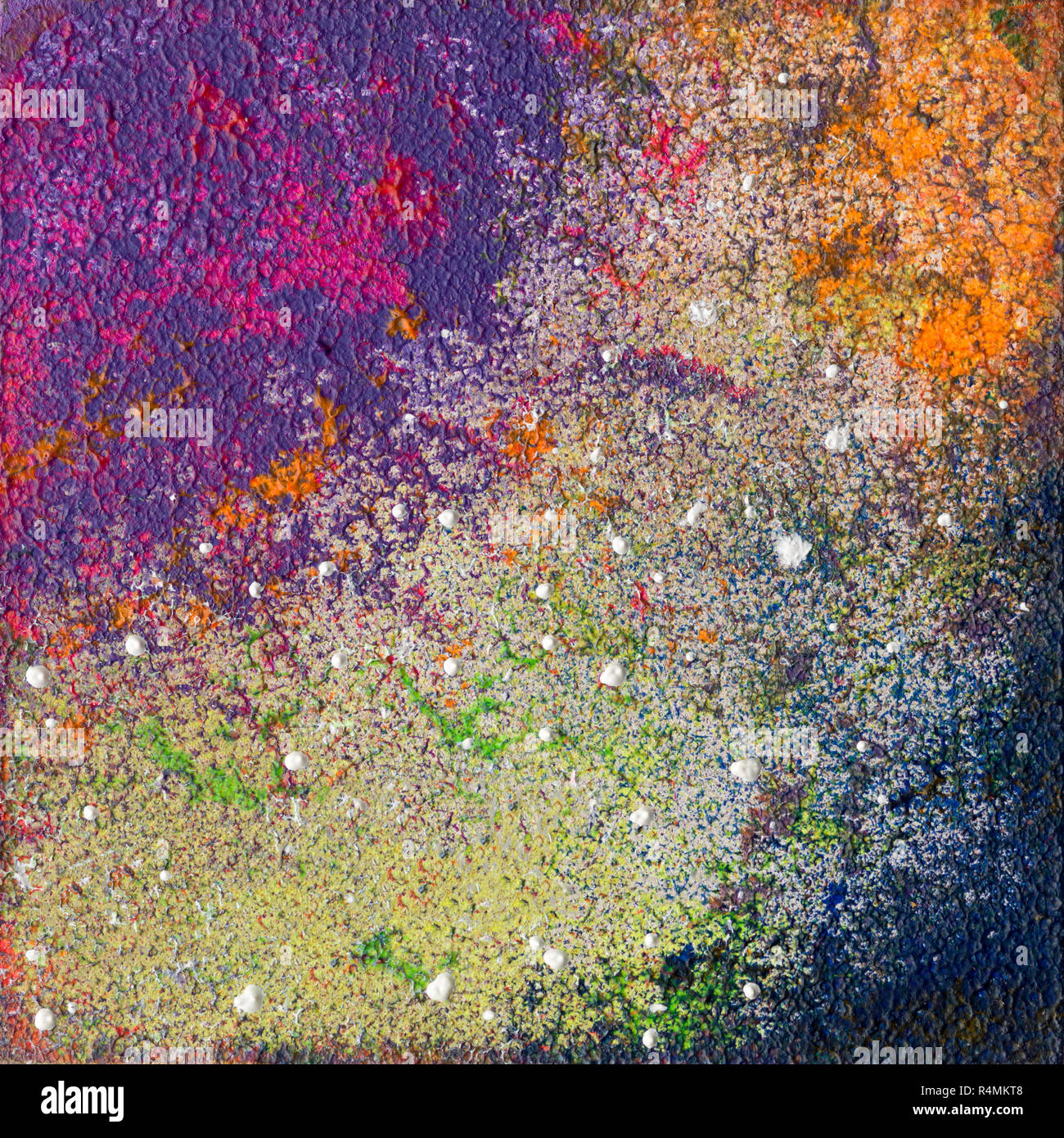 mixing colours artwork Stock Photo - Alamy