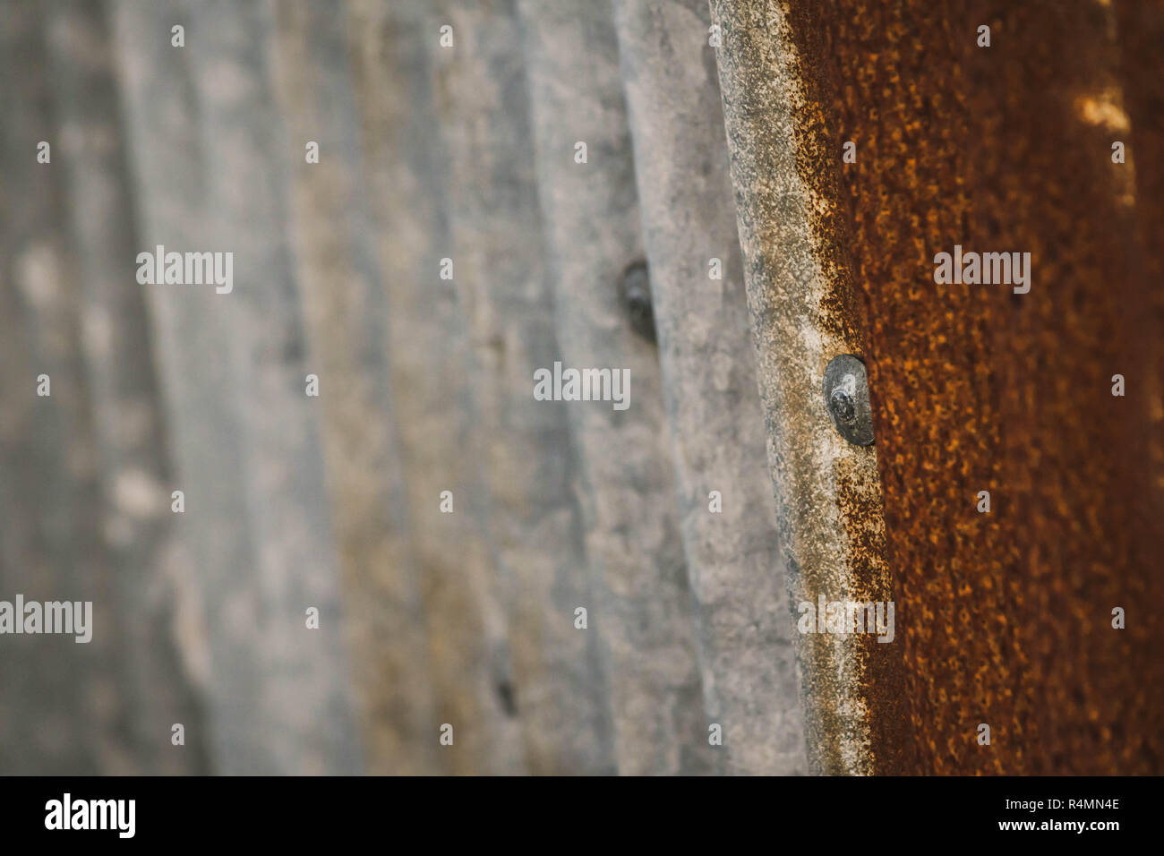 Galvanised metal texture hi-res stock photography and images - Alamy