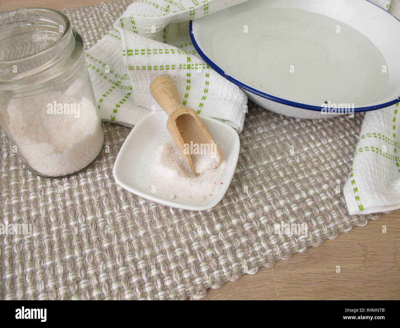 inhale with salt water Stock Photo - Alamy