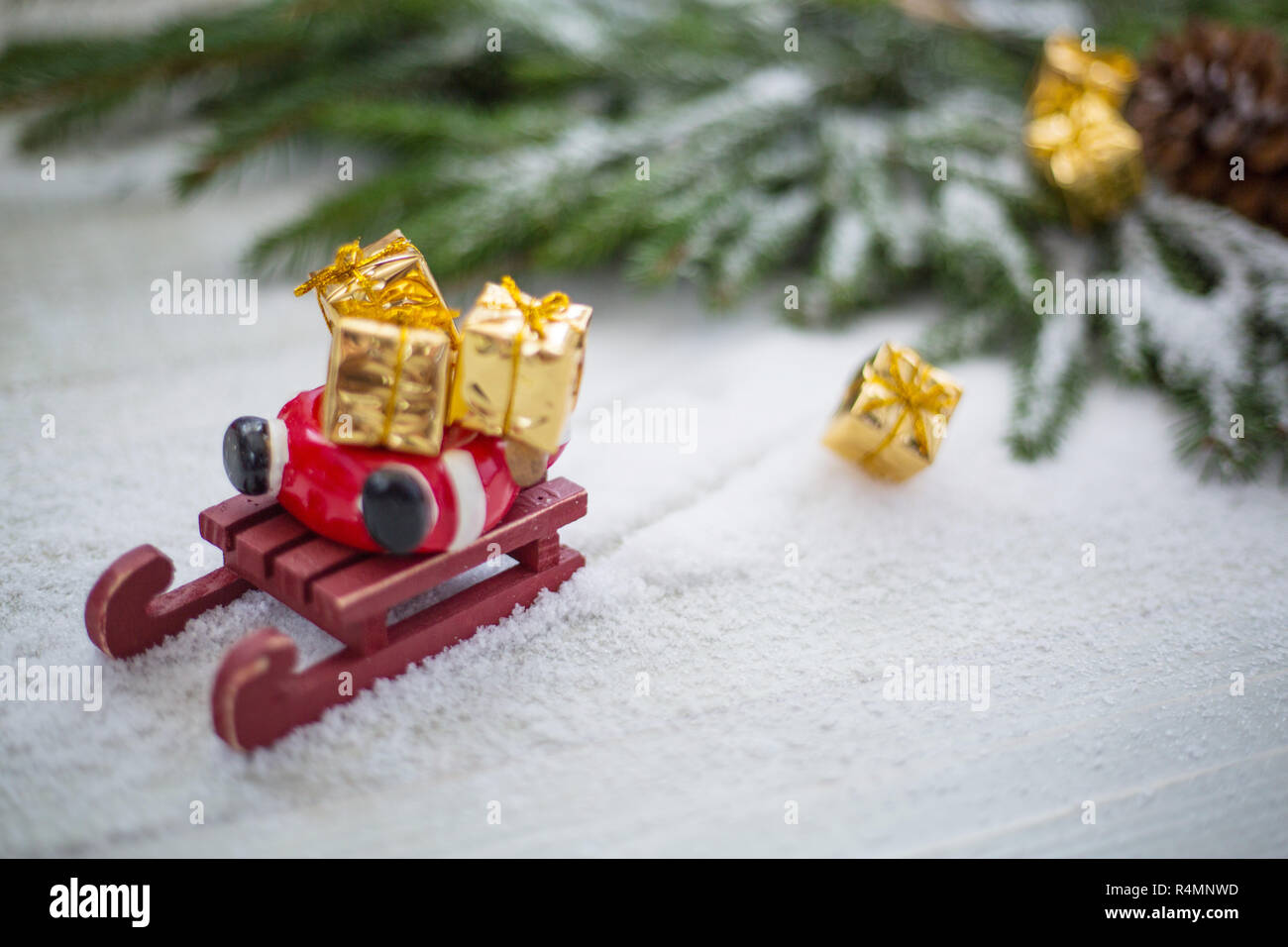 Santa sleigh crash hi-res stock photography and images - Alamy