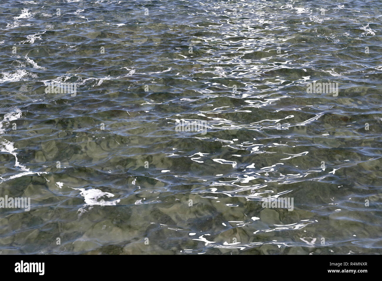3D Illustration of a Water Surface Stock Photo - Alamy