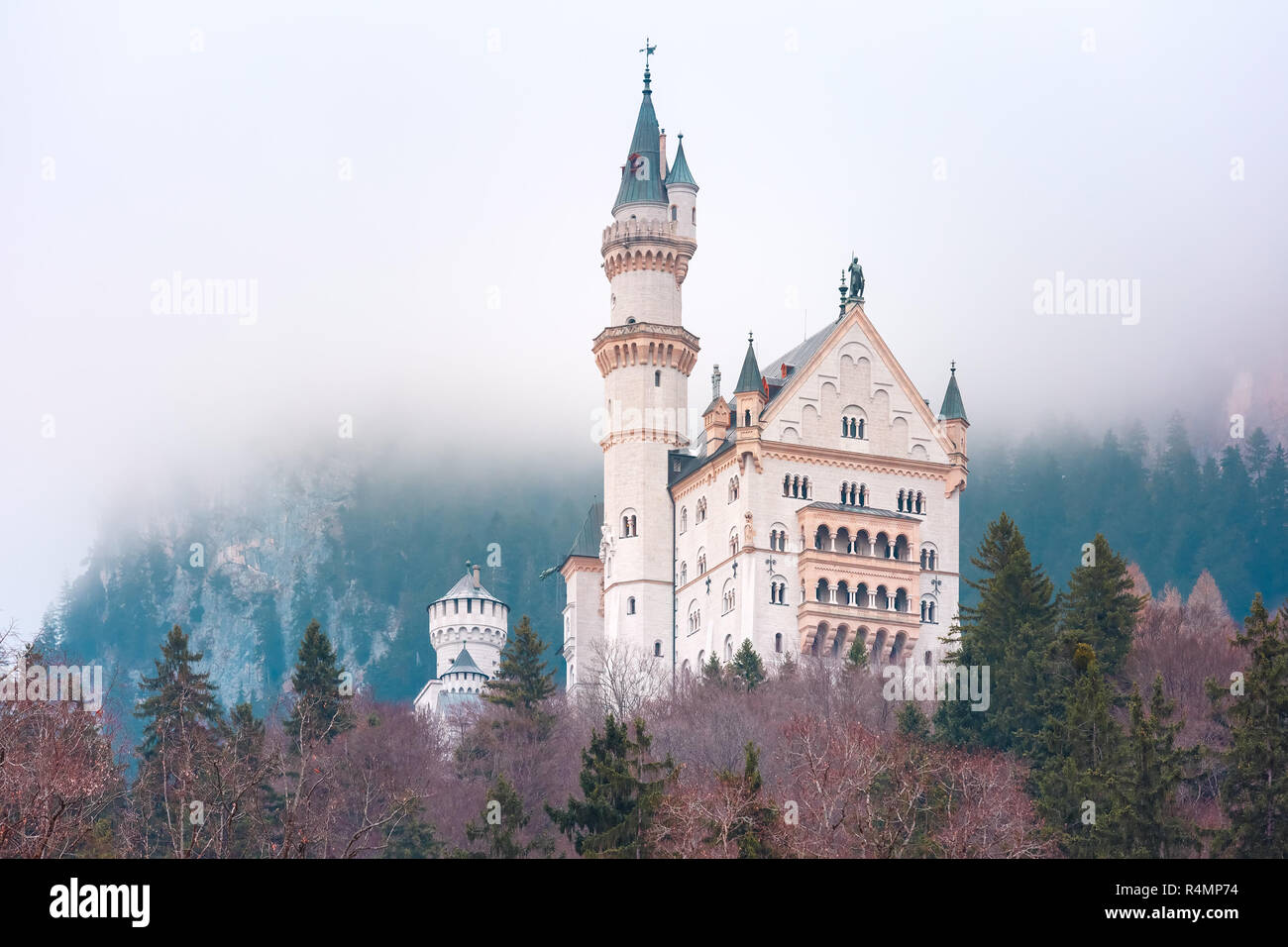 Fairytale Neuschwanstein Castle, Bavaria, Germany Stock Photo - Alamy