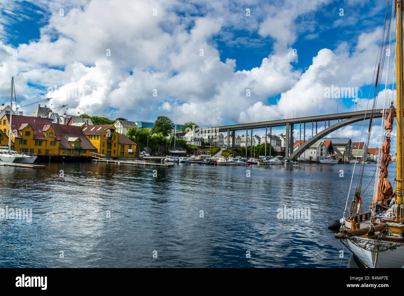 landscape in haugesund in norway Stock Photo - Alamy